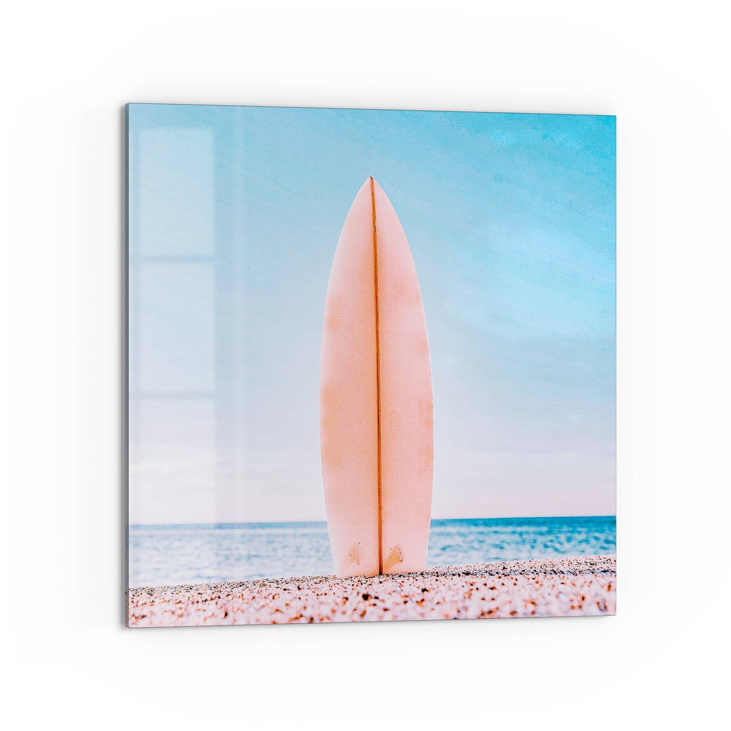 Summer Surf Magic Glass Splashback | 4mm Tempered Glass